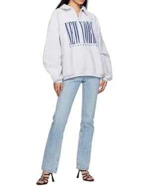 Alexander Wang High-waisted Straight Leg Jeans
