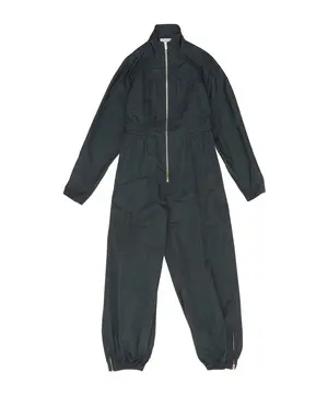 Alaïa High Neck Zipped Jumpsuit - Green