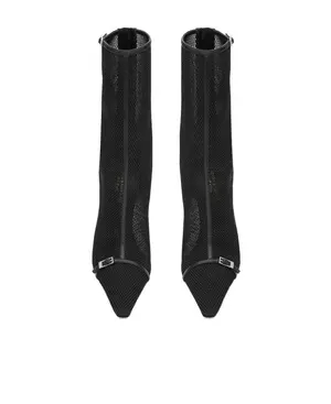 Saint Laurent Oxalis Pointed Toe Boots