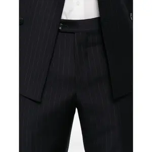 Tagliatore Long-sleeved Suit And Trousers Two-piece Set - Black