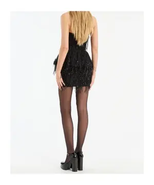 ROTATE BY BIRGER CHRISTENSEN Sequin Embellished Mini Skirt