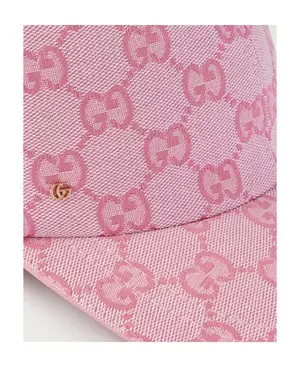 Gucci Gg Jacquard Baseball Cap