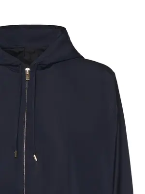 Alaïa Hooded Zip-up Jacket
