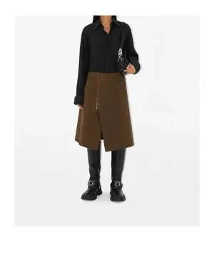 Burberry Buckle-detailed Knee-high Boots