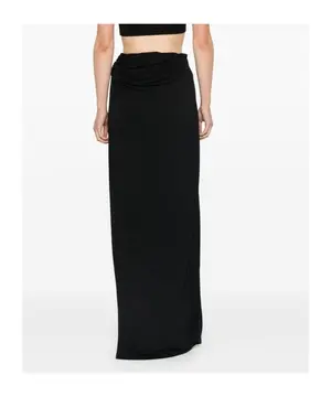 Casablanca Asymmetrical Ruffled Wrap Dress