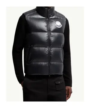 Moncler Quilted High Neck Vest