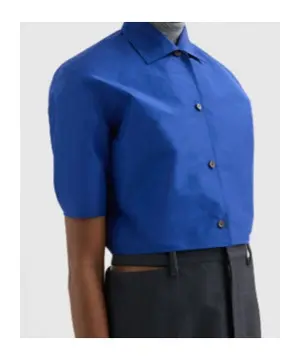JIL SANDER Technical Faille Shirt