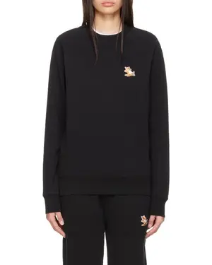 Maison Kitsuné Chillax Fox Patch Sweatshirt