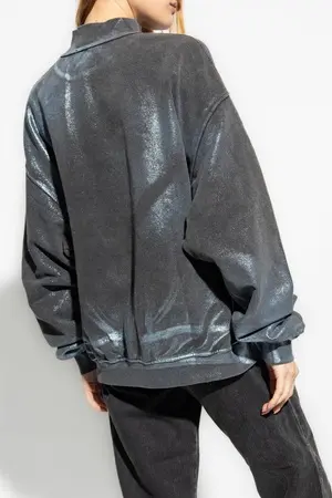 DIESEL® Logo Embroidered Sweatshirt