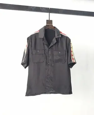 Gucci Side-panel Bowling Shirt