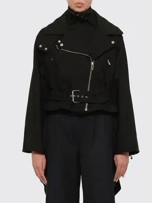 Alaïa Belted Zip Jacket - Black
