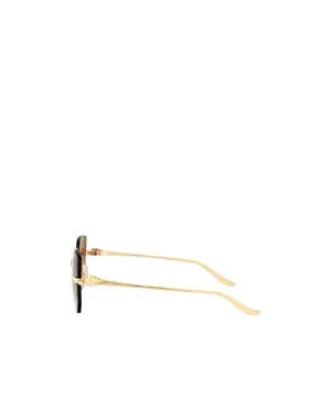 Cartier Rimless Octagon Sunglasses