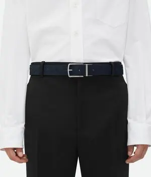 Bottega Veneta Intrecciato Reversible Belt - Brown