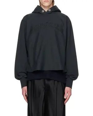 MAISON MARGIELA Logo Detailed Hoodie