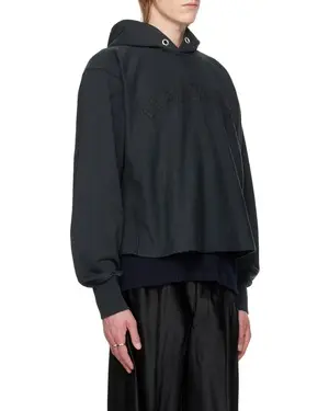 MAISON MARGIELA Logo Detailed Hoodie