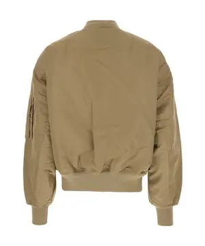 ENTIRE STUDIOS Broad Bomber Jacket - Smoked Cream