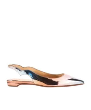 CHRISTIAN LOUBOUTIN Slingback Ballet Flats - Multi-color
