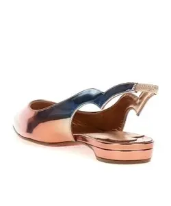 CHRISTIAN LOUBOUTIN Slingback Ballet Flats - Multi-color