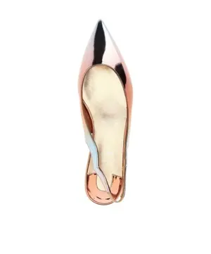 CHRISTIAN LOUBOUTIN Slingback Ballet Flats - Multi-color