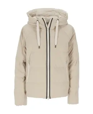 Brunello Cucinelli Padded Down Jacket With Drawstring Hood