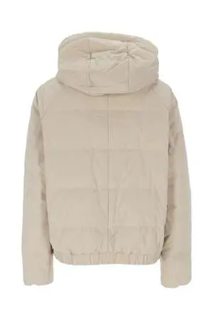 Brunello Cucinelli Padded Down Jacket With Drawstring Hood