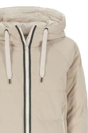 Brunello Cucinelli Padded Down Jacket With Drawstring Hood