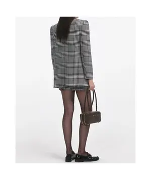 SELF-PORTRAIT Houndstooth Blazer