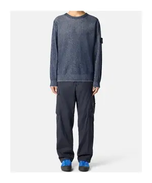 Stone Island Logo Patch Crewneck Jumper