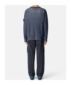 Stone Island Logo Patch Crewneck Jumper