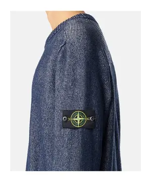 Stone Island Logo Patch Crewneck Jumper