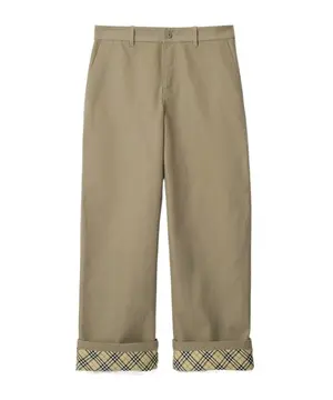 Burberry Straight Leg Bottoms For Men