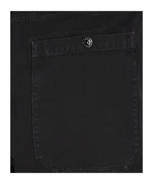 Stone Island Logo Patch Loose Fit Trousers