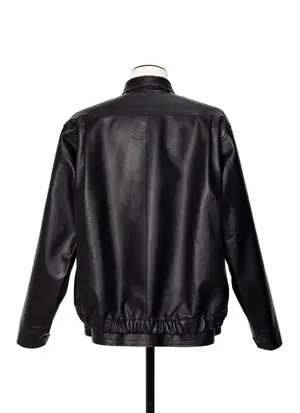 Sacai Leather Blouson Jacket