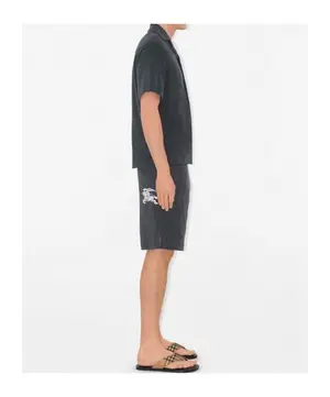 Burberry Ekd Printed Towelling Shirt