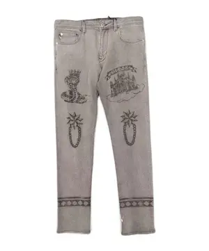 Moschino Printed Jeans
