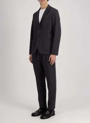 Harris Wharf London Long-sleeved Wool Suit Coat