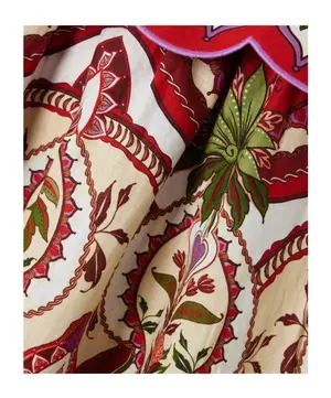Farm Rio Odara Printed Midi Skirt