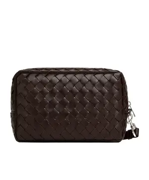 Bottega Veneta Intrecciato Zipped Wristlet