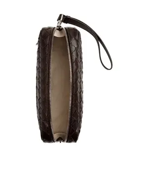 Bottega Veneta Intrecciato Zipped Wristlet