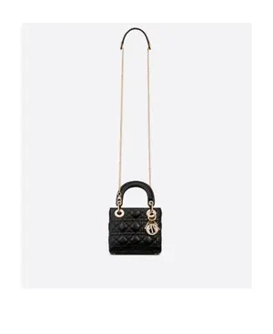 Dior Mini Lady Bag - Black