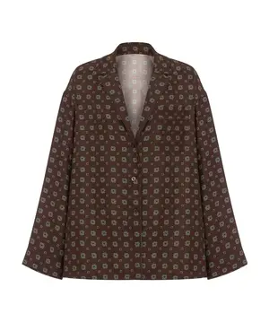 Moschino Satin Printed Shirt