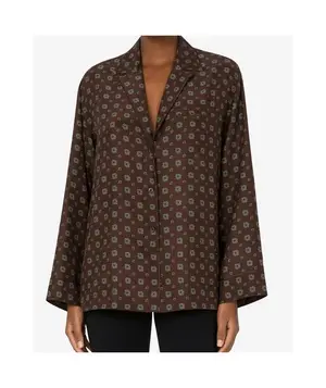 Moschino Satin Printed Shirt