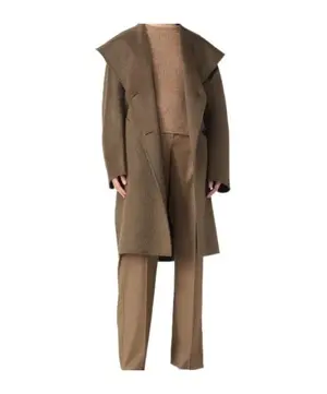 Max Mara Double-breasted Long-sleeved Coat