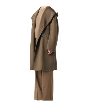 Max Mara Double-breasted Long-sleeved Coat