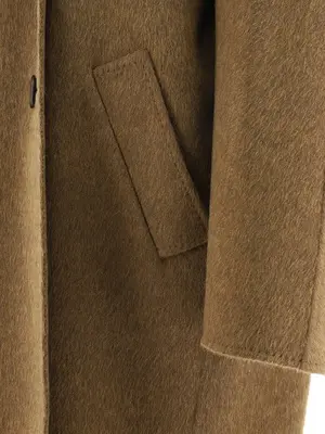 Max Mara Double-breasted Long-sleeved Coat