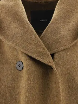 Max Mara Double-breasted Long-sleeved Coat