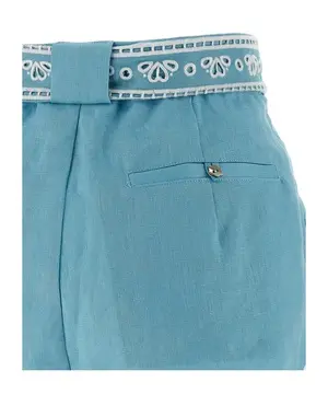 Farm Rio Richelieu Embroidered Shorts