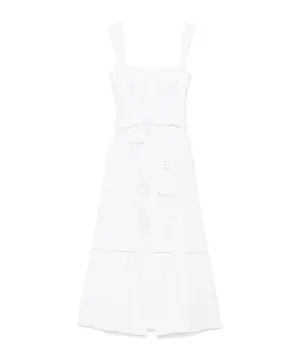 Marine Serre Slip Day Dresses
