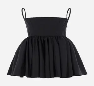 Alaïa Pleated Sleeveless Mini Dress - No