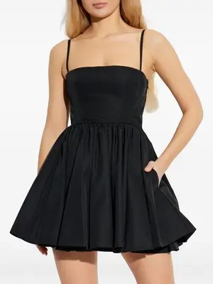 Alaïa Pleated Sleeveless Mini Dress - No
